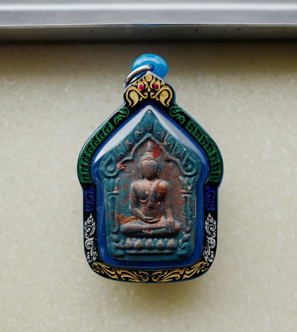 [ Offer Me ] PRAI MAE SAKUNIKA BLUE Khun Paen Amulet by KRUBA CHAN ...