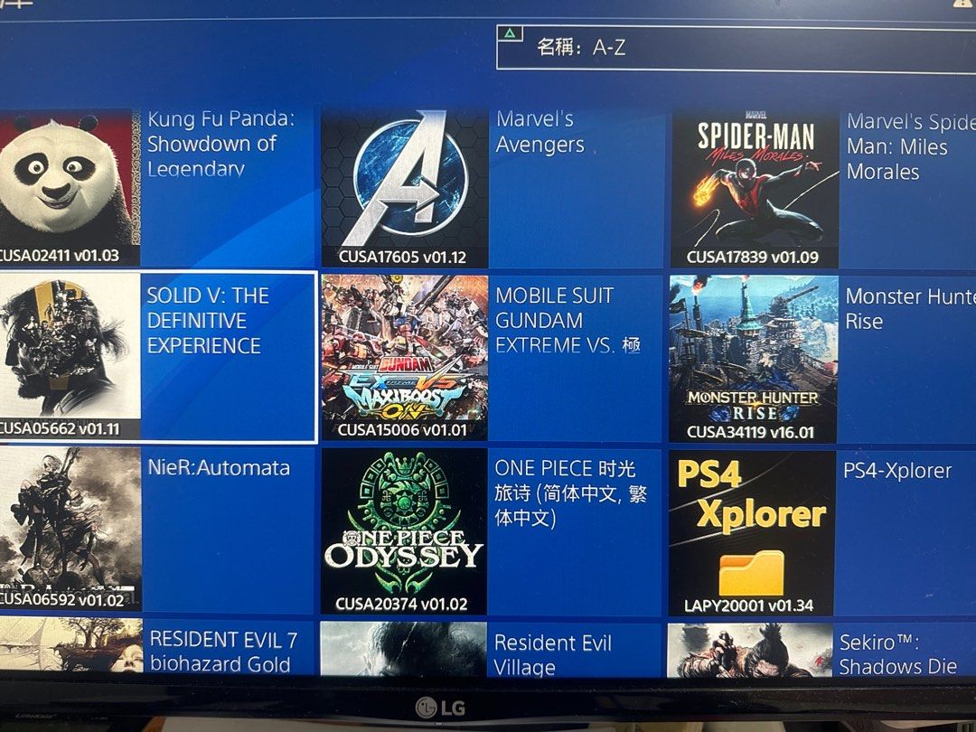 PS4 12型號 2TB SSD 黑色主機 9.0系統內置入滿海量遊戲開心玩，也可以自己下载所有PS4 Full Game 補丁 DLC 安裝 ...