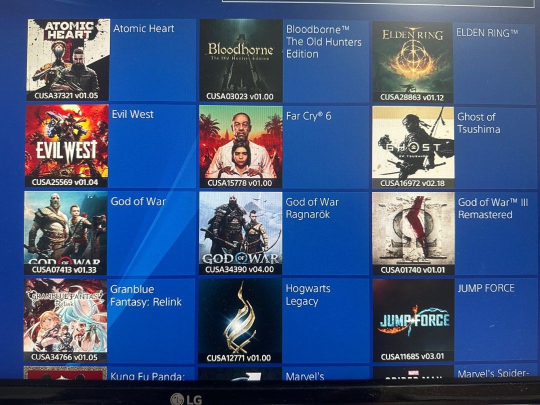 PS4 12型號 2TB SSD 黑色主機 9.0系統內置入滿海量遊戲開心玩，也可以自己下载所有PS4 Full Game 補丁 DLC 安裝 ...