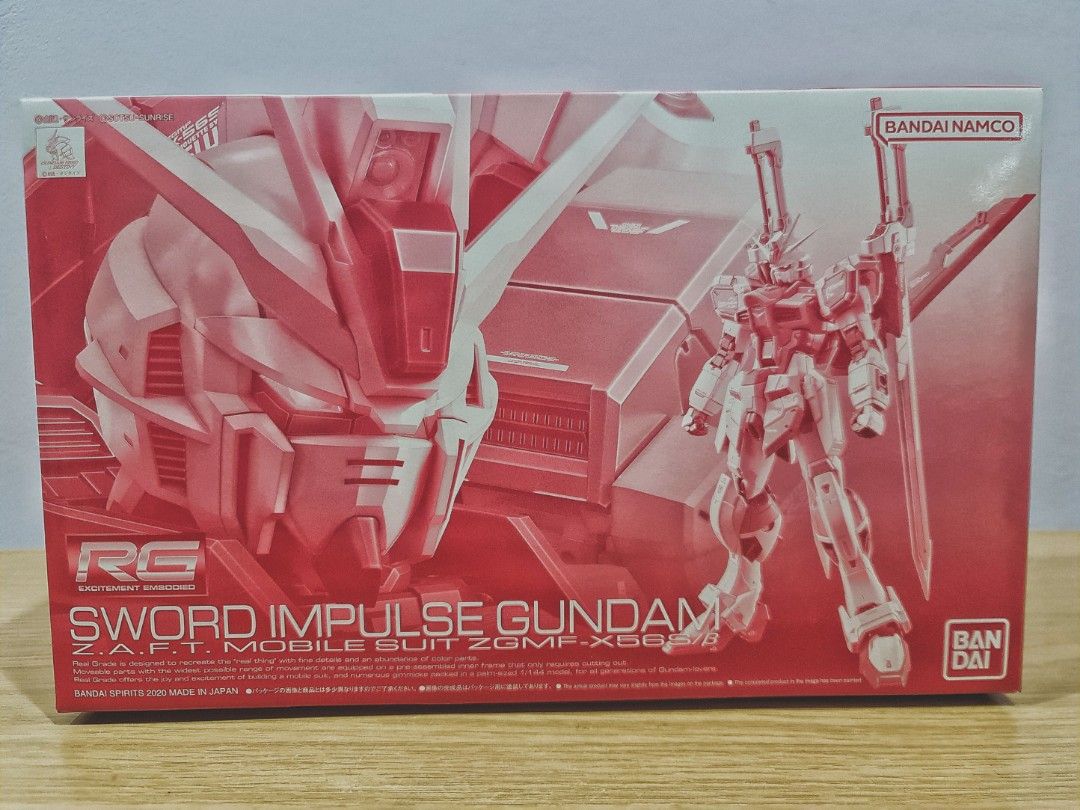 RG Sword Impluse Gundam, Hobbies & Toys, Toys & Games on Carousell