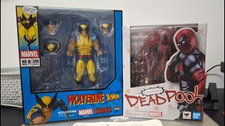 Mafex Combo X-Force Deadpool & Wolverine Rare, Hobbies & Toys, Toys ...