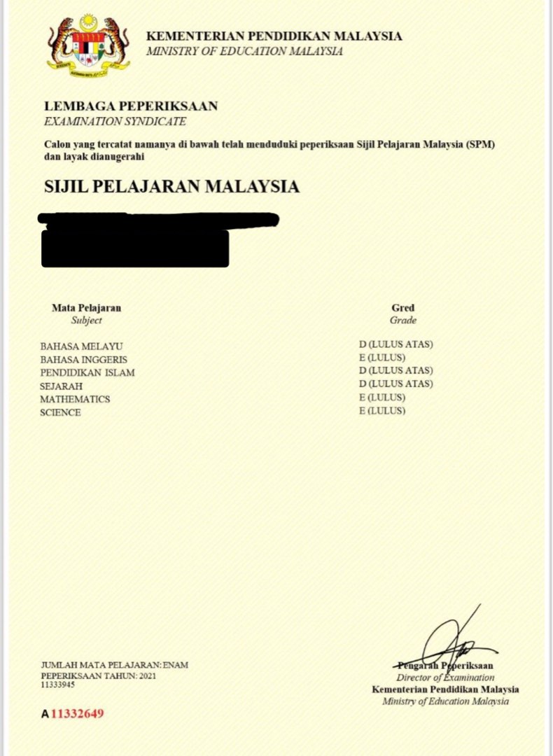 Sijil Digital SPM/Diploma/Degree, Hobbies & Toys, Books & Magazines ...