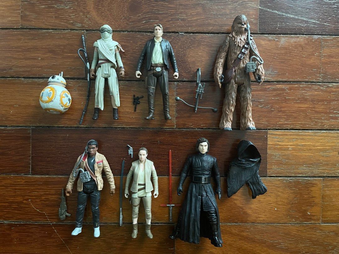 Star Wars The Force Awakens figure set 5POA 3.75” loose, Hobbies & Toys ...