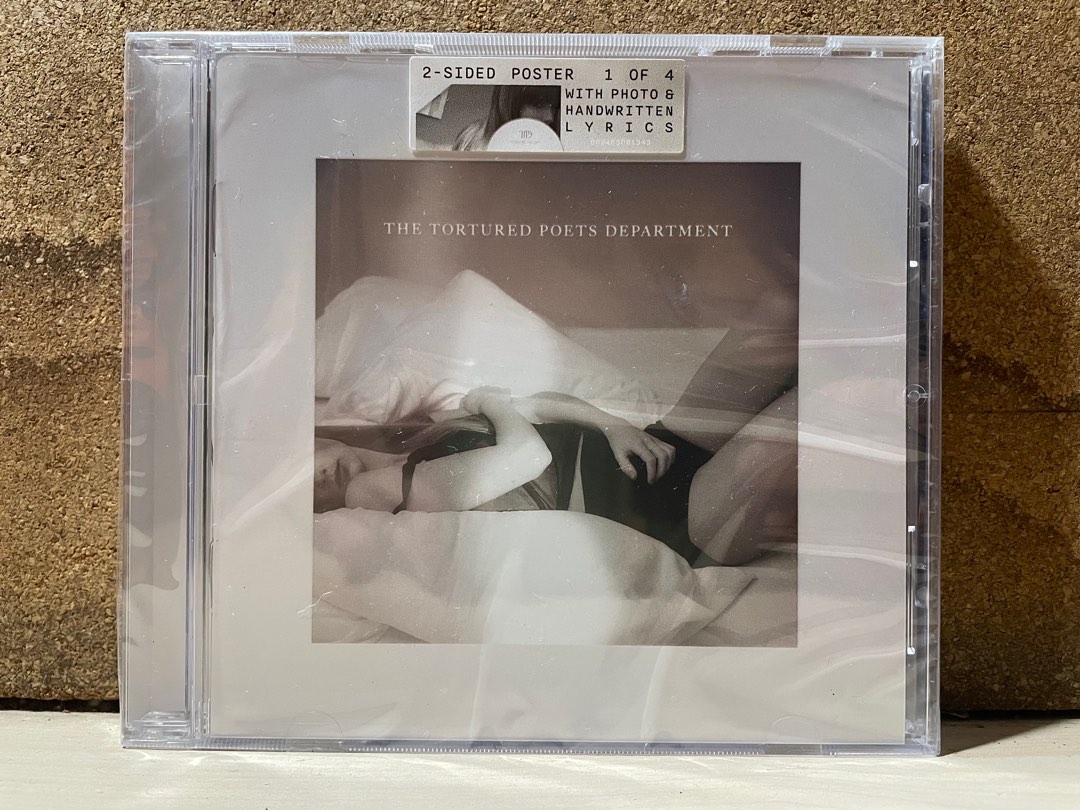 Taylor Swift - TTPD The Manuscript CD Standard Edition, Hobbies & Toys ...