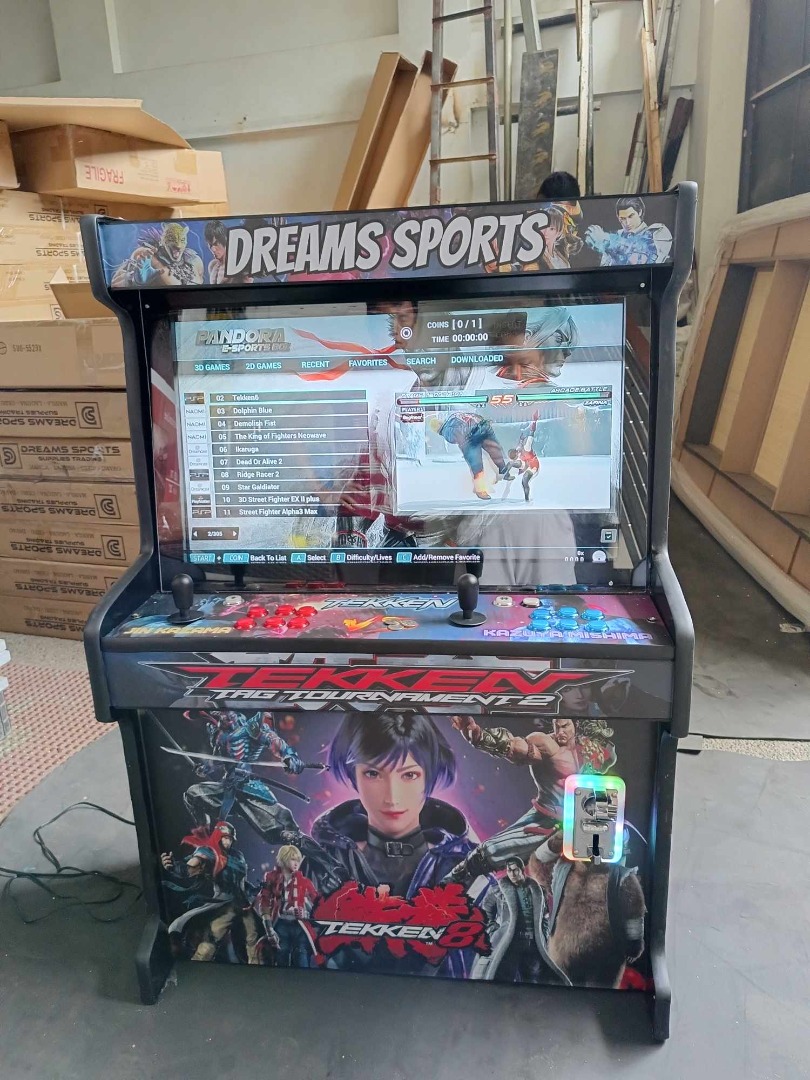 Tekken Dreams Sports Video Game Arcade Machine, Sports Equipment ...
