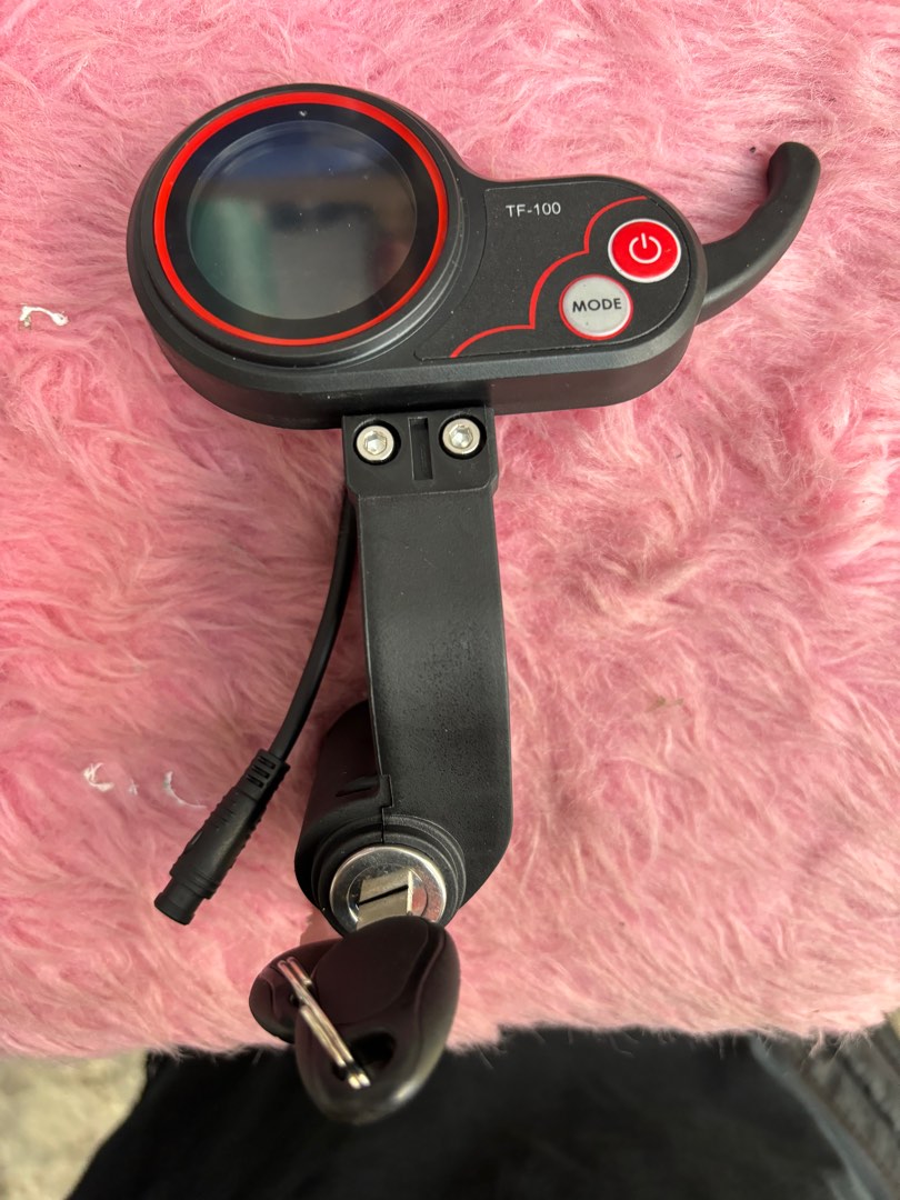 TF-100 LCD Display Throttle Meter Dashboard 6PIN Switch with Electric ...