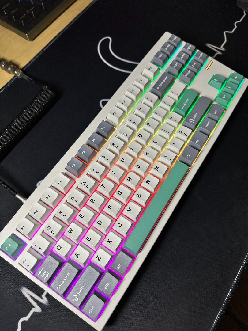 [THOCKY] GX87 Wireless Aluminum Custom Mechanical Keyboard, Computers ...