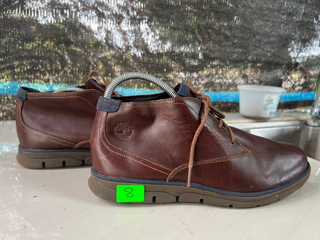 Timberland mid cut 8uk, Men's Fashion, Footwear, Boots on Carousell