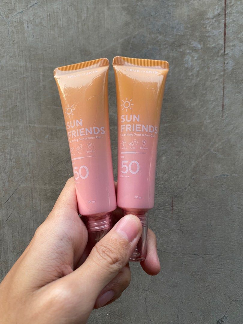 True to Skin Sunfriends Sunscreen Gel SPF 50 PA++++ - 30g, Kesehatan ...