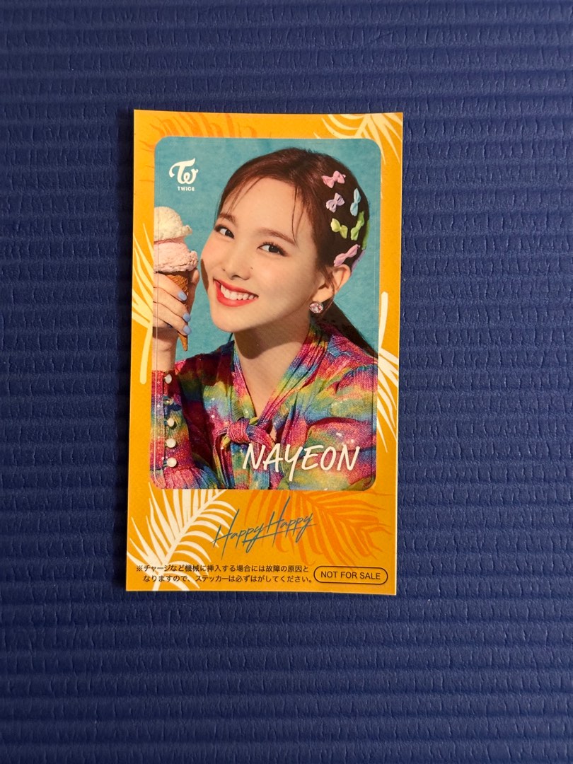 TWICE PC - Nayeon (HAPPY HAPPY), Hobbies & Toys, Memorabilia & Collectibles, K-Wave on Carousell