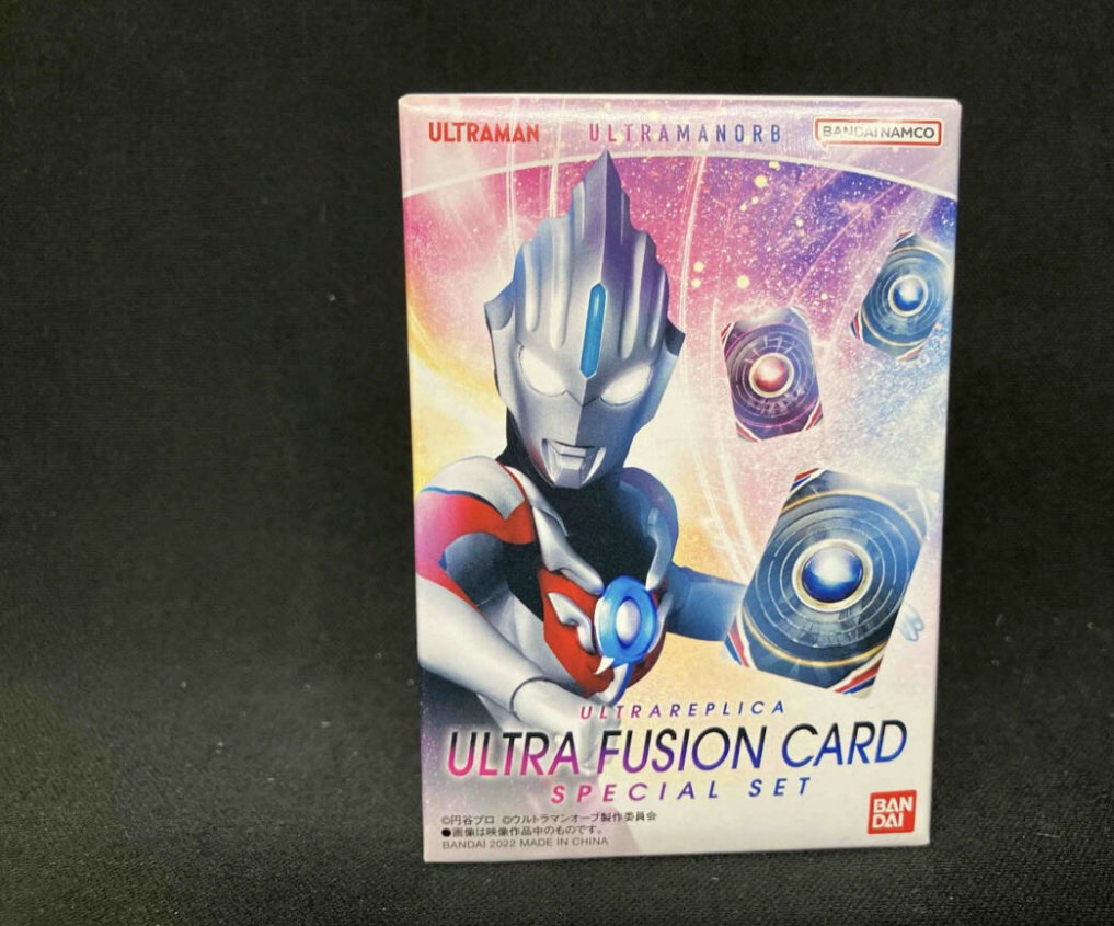 ULTRA REPLICA Ultraman Orb Ultra Fusion Card Special Set, Hobbies ...