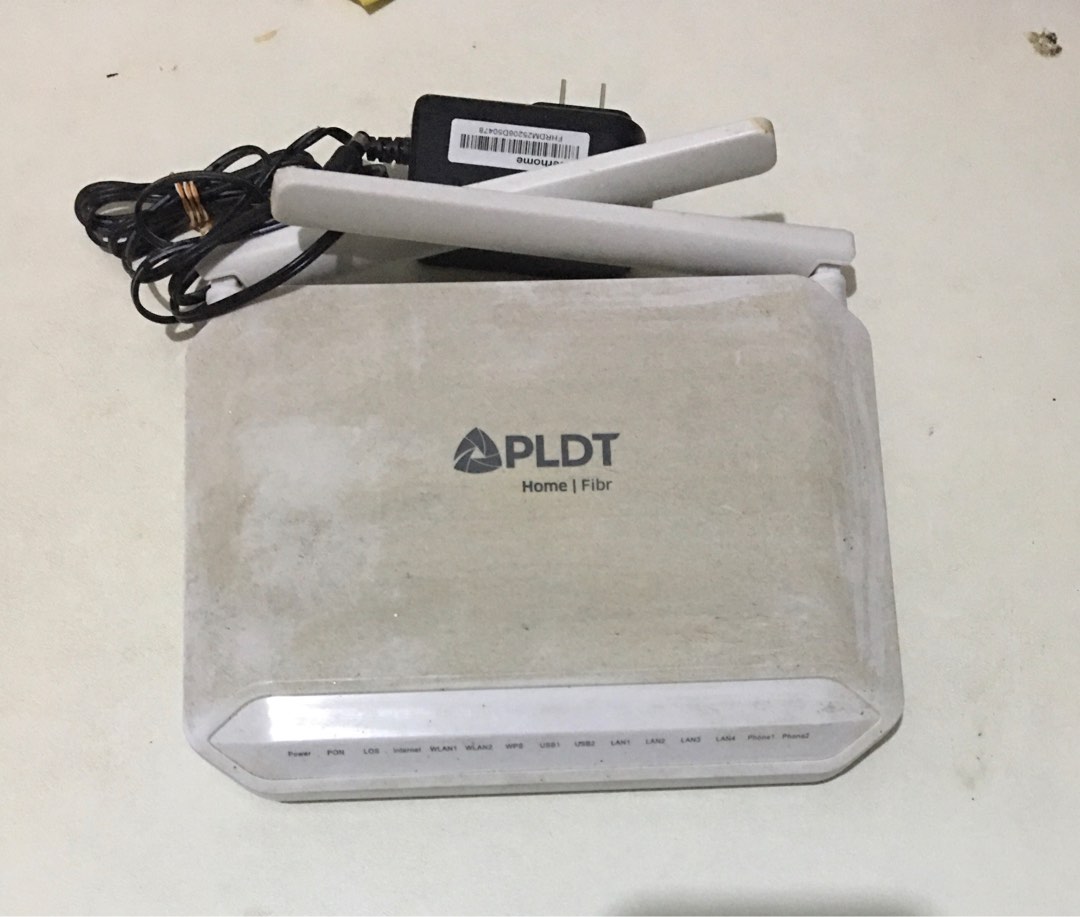 Used PLDT Fiber modem, Computers & Tech, Office & Business Technology ...