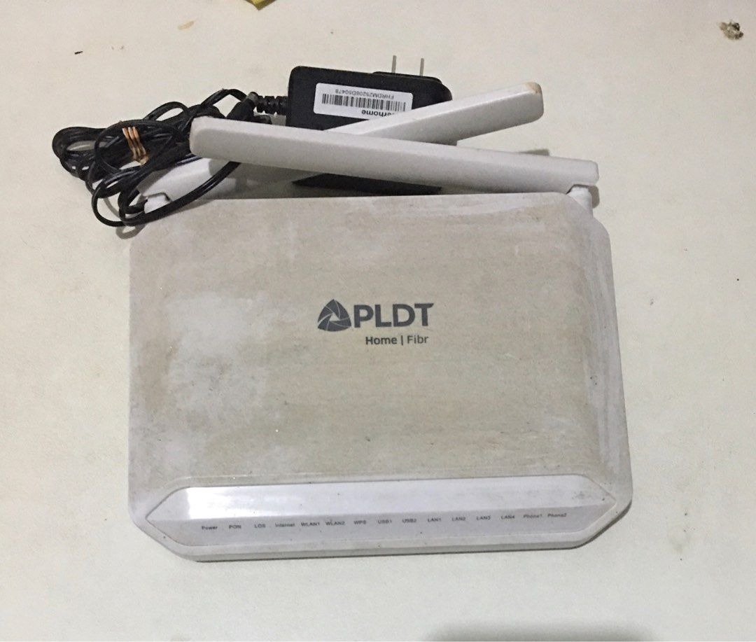 Used PLDT Fiber modem, Computers & Tech, Office & Business Technology ...