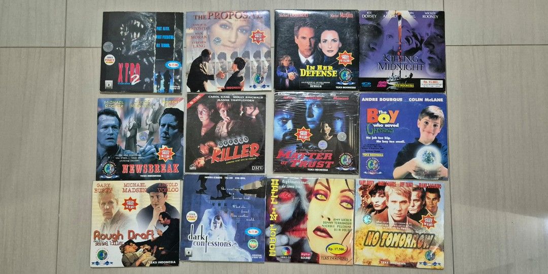 VCD Jadul, Musik & Media, CD, DVD & Lainnya di Carousell