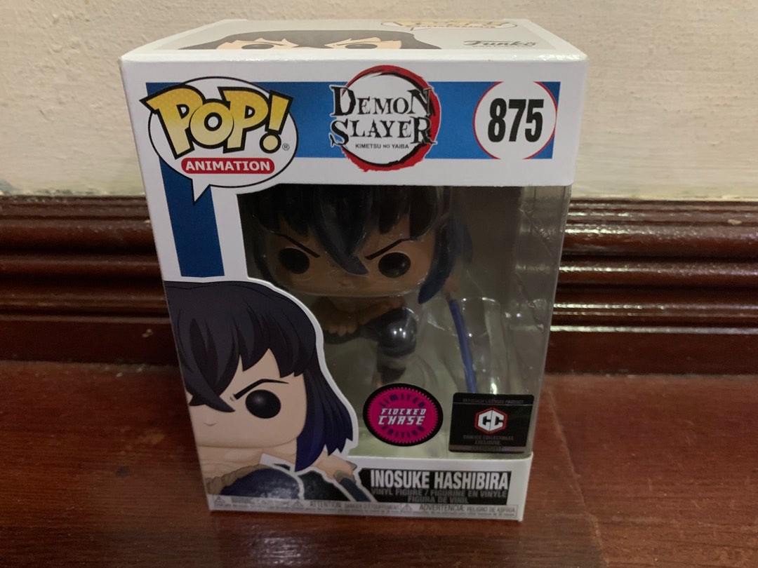 (WITH FREEBIE) INOSUKE HASHIBIRA 875 FLOCKED CHASE CC FUNKO, Hobbies ...