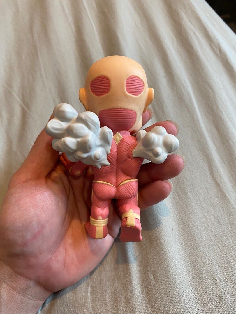 Youtooz rare collosus Titan AOT figure, Hobbies & Toys, Toys & Games on ...
