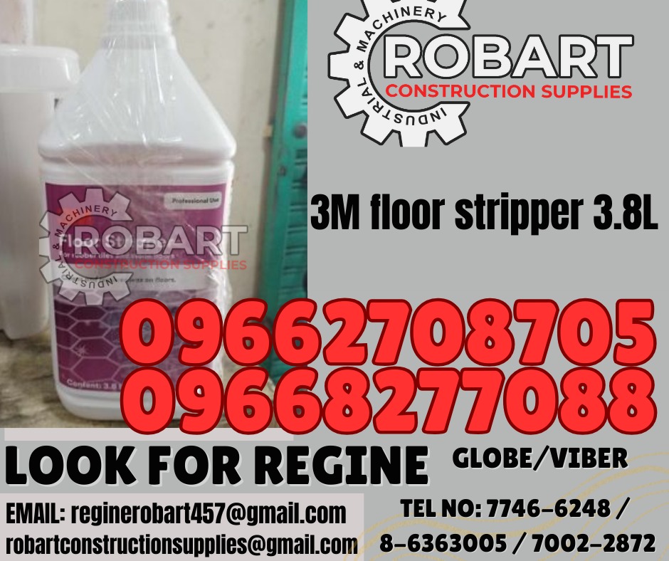 3M floor stripper 3.8L, Commercial & Industrial, Construction Tools ...
