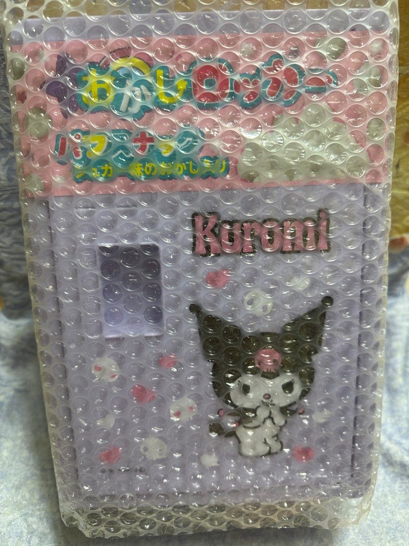 日本新出 可羅米 Kuromi Candy Locker Box 收納箱 儲物箱 (內附糖果及貼紙, 興趣及遊戲, 玩具 & 遊戲類 ...