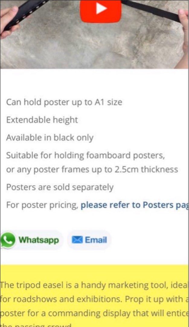 Adjustable Metal Sketch Easel Stand Foldable Travel Easel Tripod ...