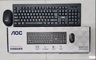 AOC KM100 USB KEYBOARD AND MOUSE SET, Computers & Tech, Parts ...