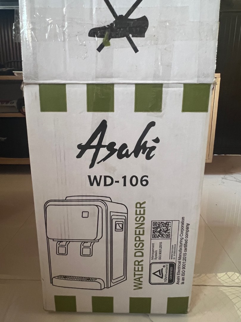 Asahi water dispenser, TV & Home Appliances, Kitchen Appliances, Water ...