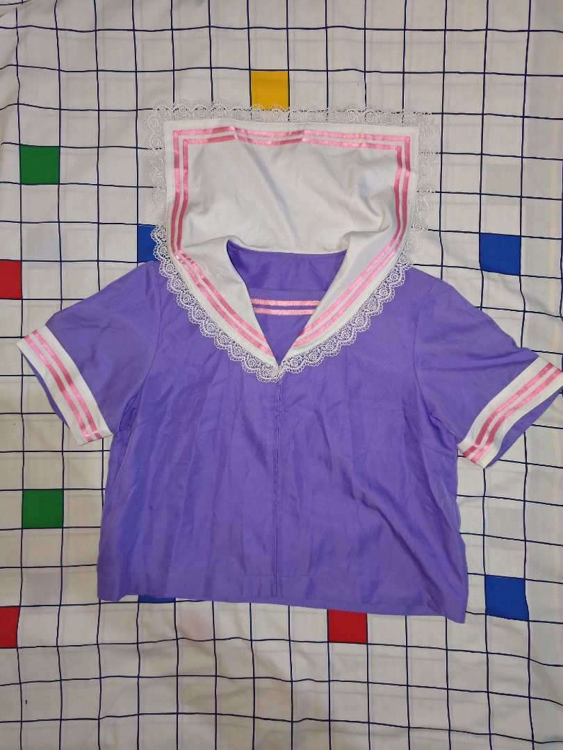 BODYLINE seifuku top, Women's Fashion, Tops, Others Tops on Carousell