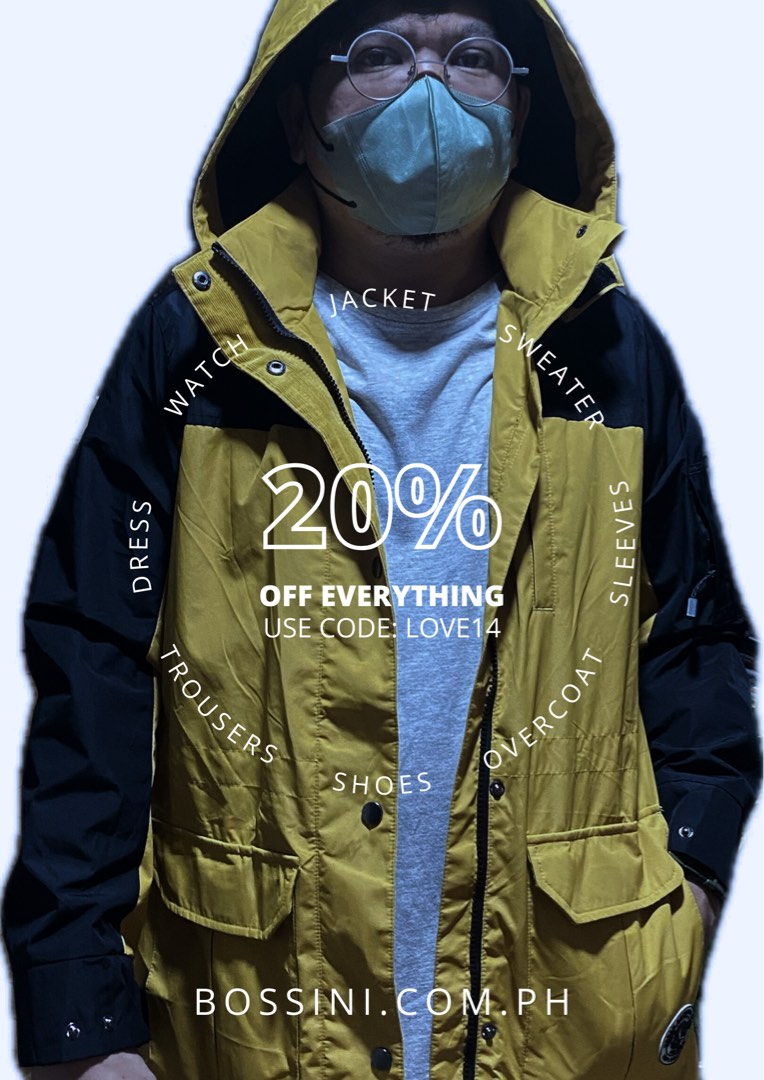 Bossini Jacket Waterproof WeatherProof Snow, Men's Fashion, Coats ...