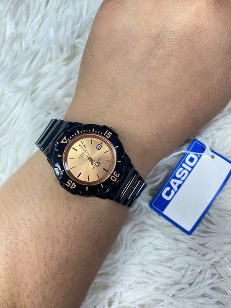 Casio LRW-200H-9E2 Rose Gold watch/relo for HER, Women's Fashion ...