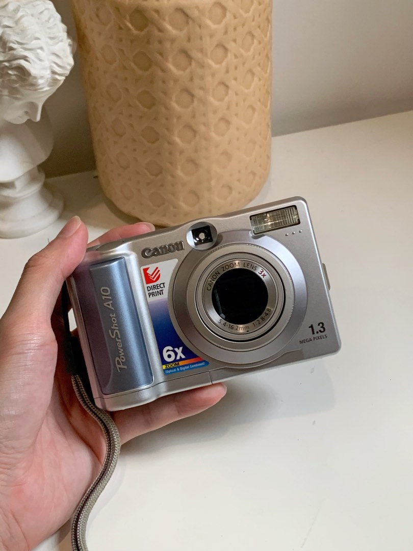 ccd camera canon powershot a10 vintage camera digital camera, Photography, Cameras on Carousell