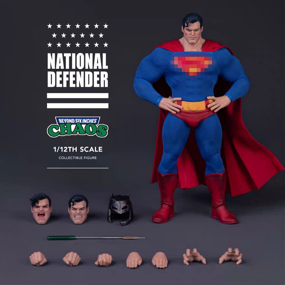 Chaos Studio - National Defender - 1/12 scale, Hobbies & Toys, Toys ...