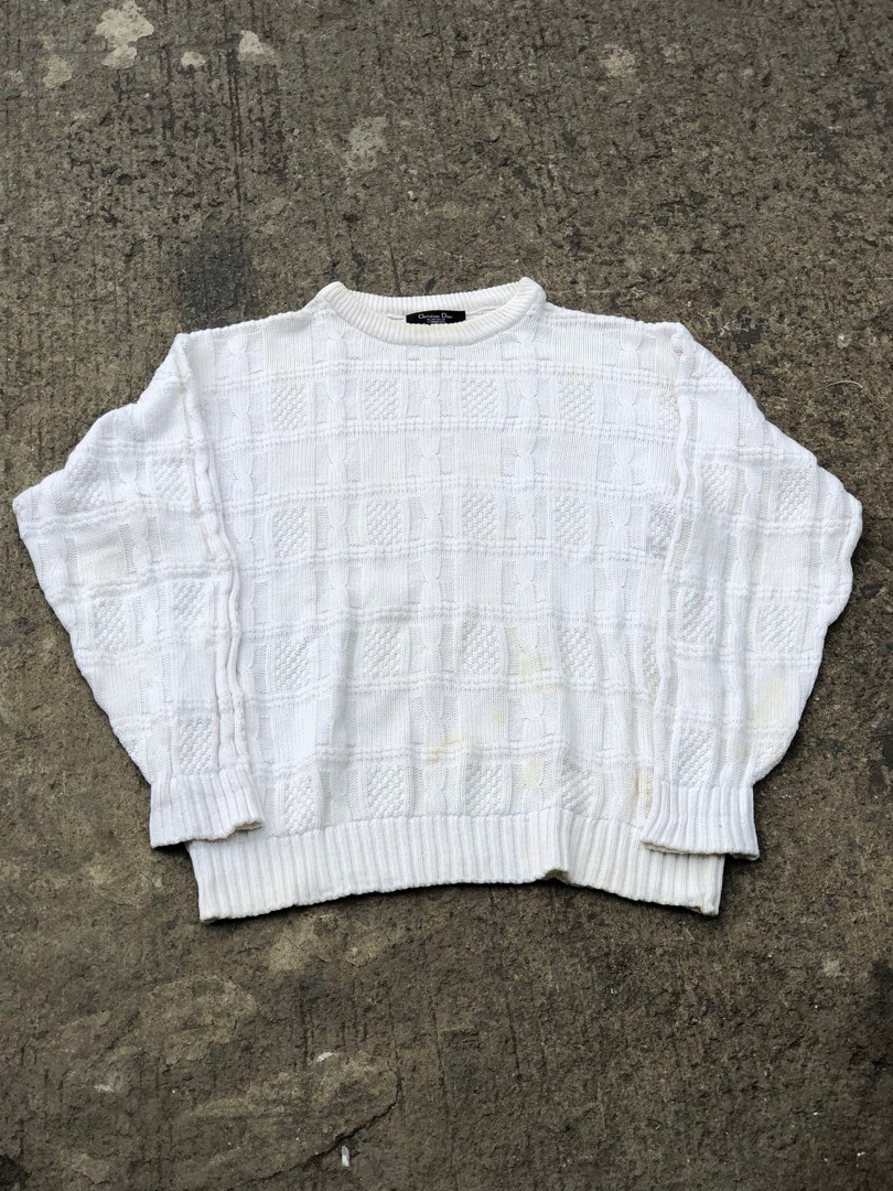CHRISTIAN DIOR KNIT SWEATER, Women's Fashion, Coats, Jackets and ...