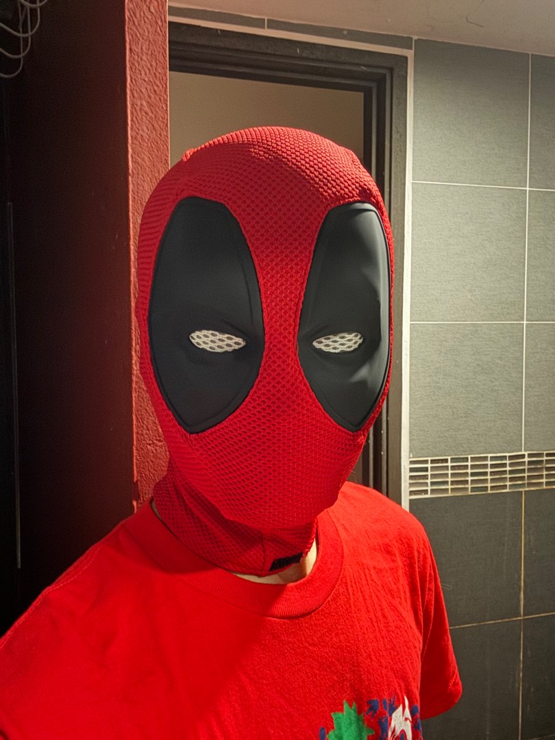 Deapool Movie Mask, Hobbies & Toys, Toys & Games on Carousell