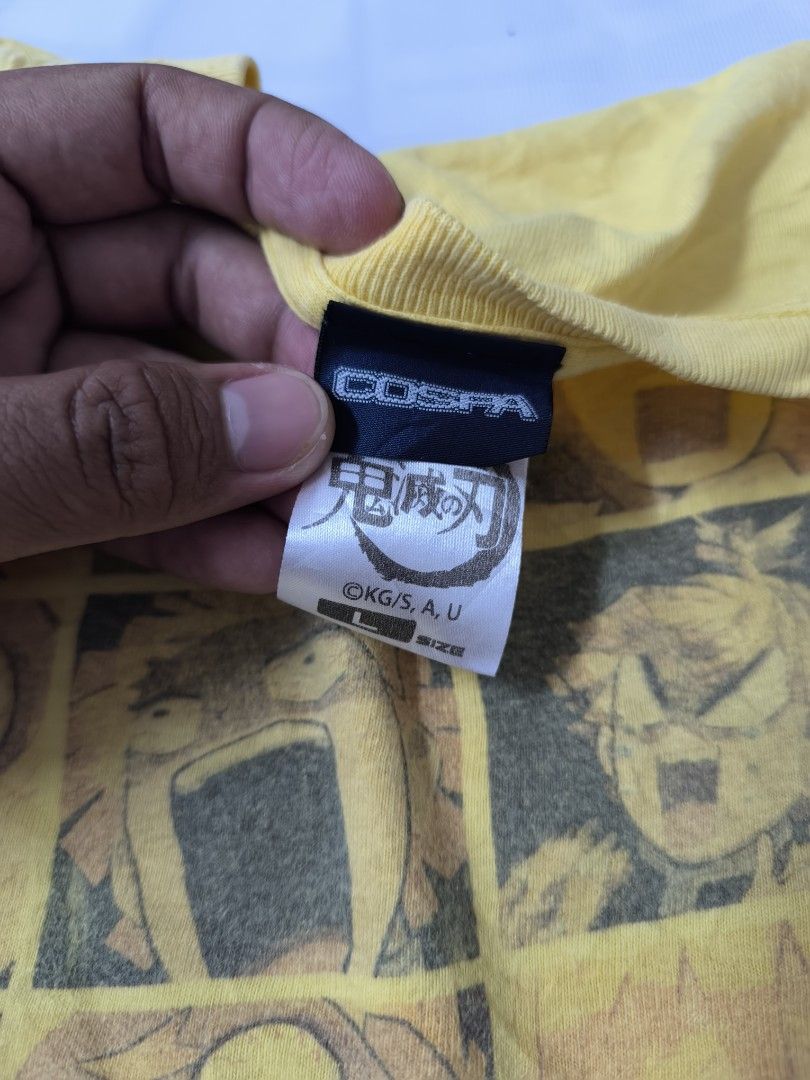 Demon Slayer Cospa, Men's Fashion, Tops & Sets, Tshirts & Polo Shirts on Carousell