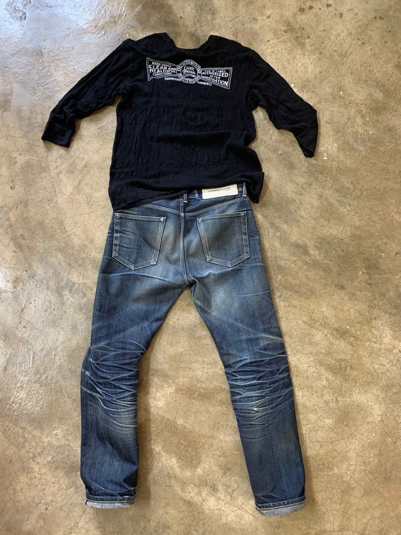 engineerd garment cootie original clothing raglan 3 suku heavyweight ...