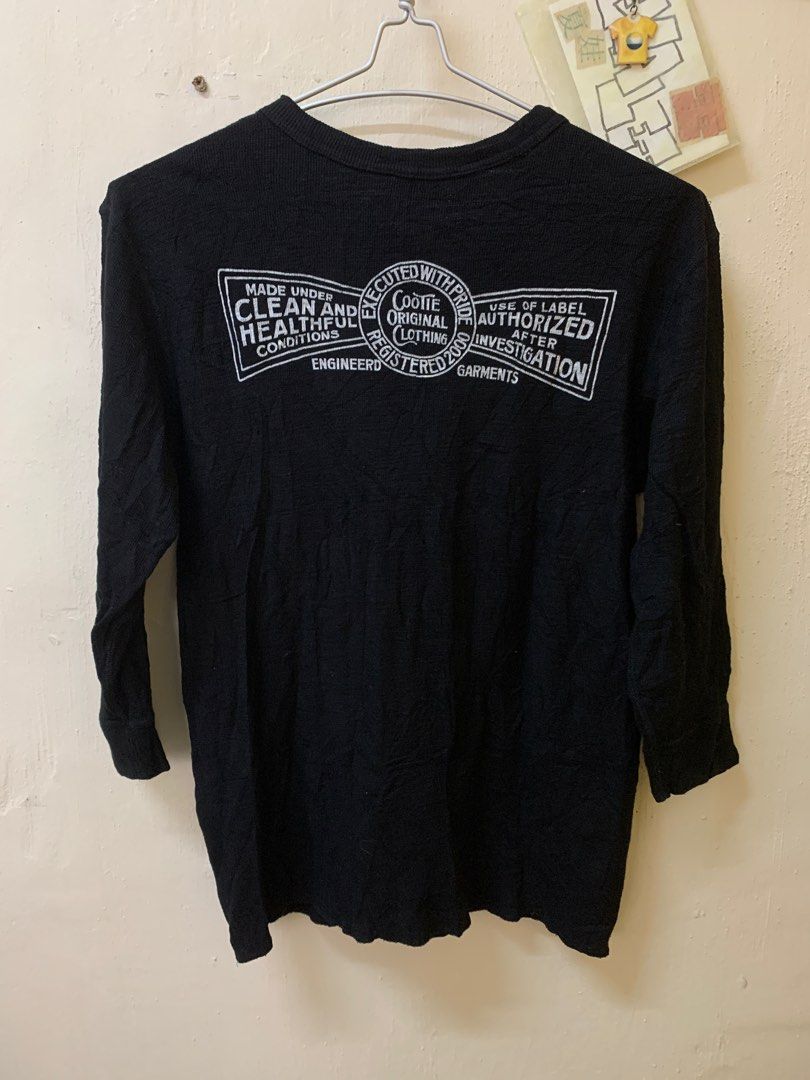 engineerd garment cootie original clothing raglan 3 suku heavyweight ...