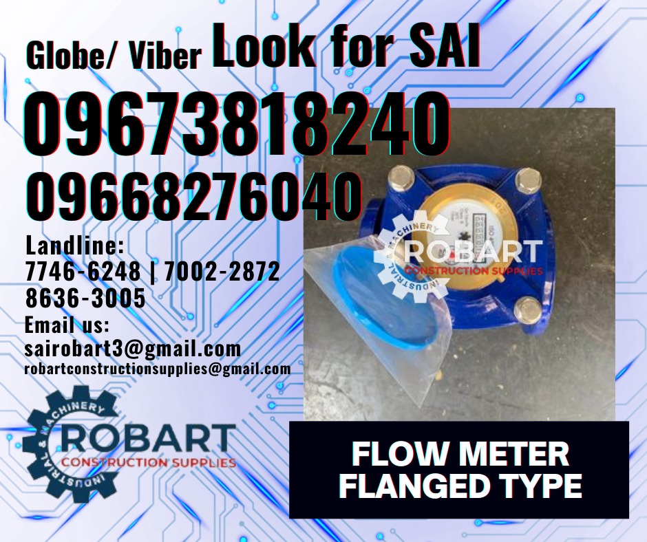 Flow Meter Flanged type, Commercial & Industrial, Construction Tools ...