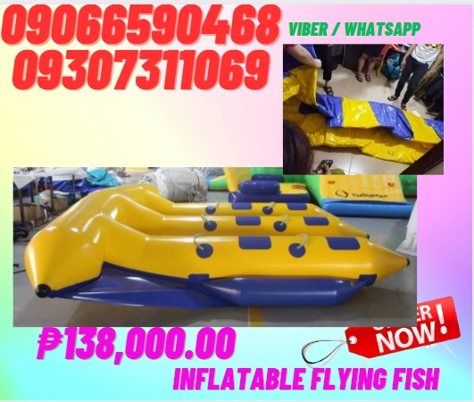 Flying Fish Water sports inflatable 6 persons capacity, Everything Else ...