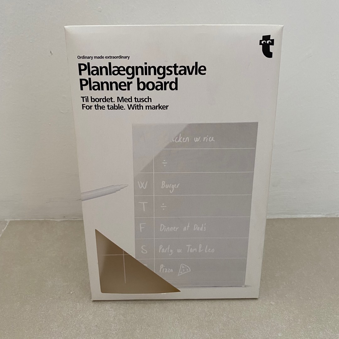 Flying Tiger Clear Planning Board, Furniture & Home Living, Home ...