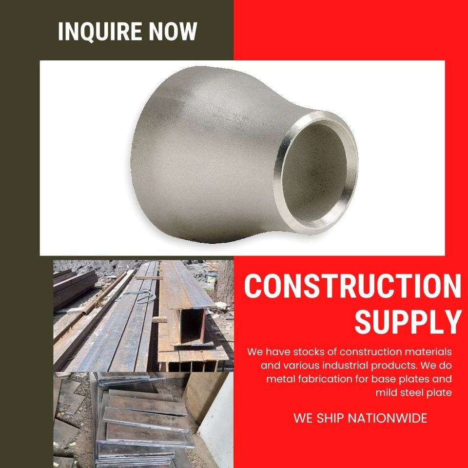 GI Reducer / Weld on Reducer / Sch 40 Reducer / Blind Flange / Slip ...