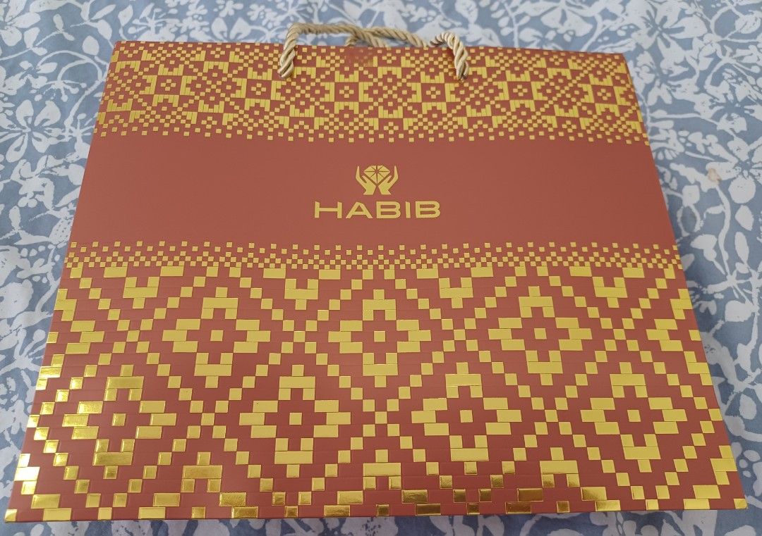 Habib Anyaman paperbag *NEW* *Limited Edition*, Luxury, Accessories on ...
