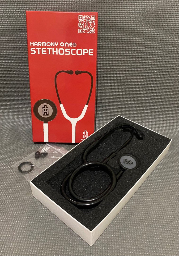 Harmony One Stethoscope (Black), Health & Nutrition, Medical Supplies ...