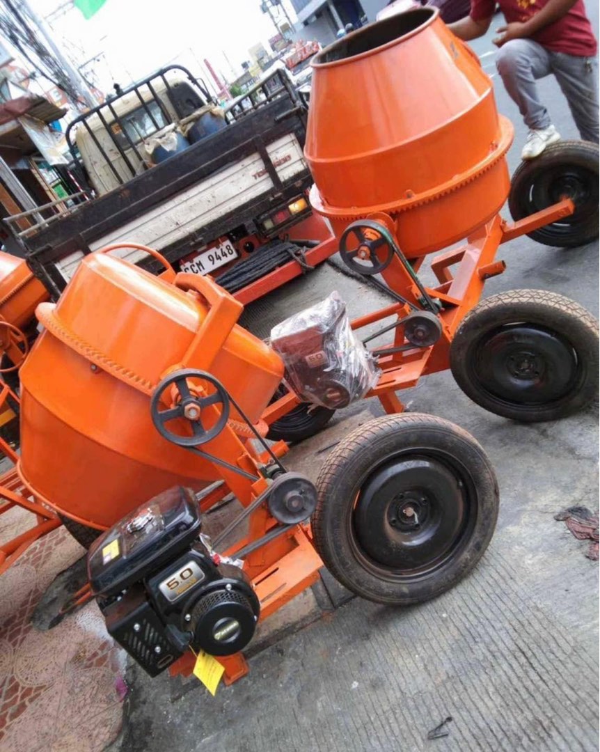 H-FRAME ONE BAGGER CEMENT MIXER WITH ENGINE, Commercial & Industrial ...