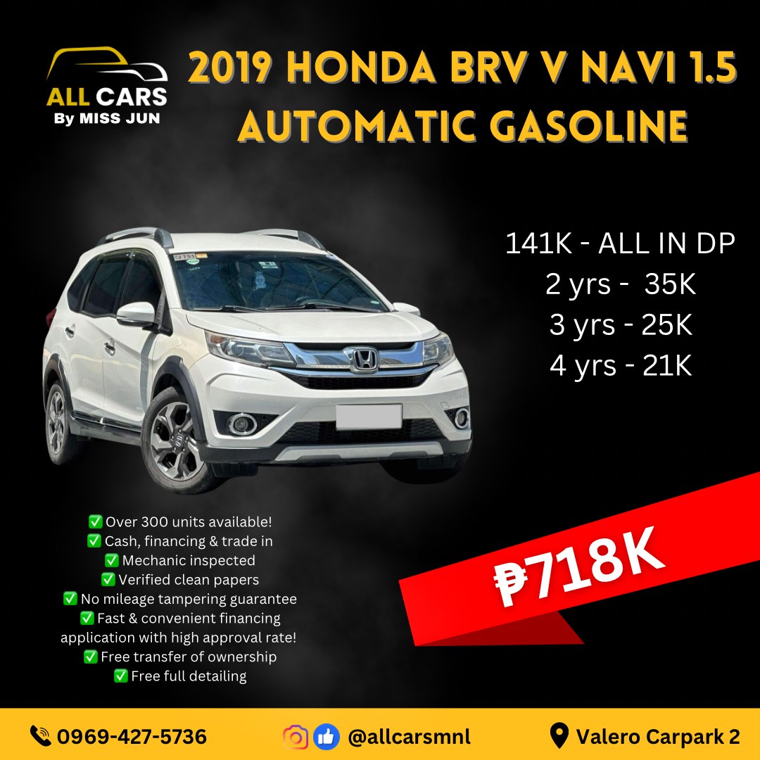 Honda Br-v 1.5 Navi Auto, Cars for Sale, Used Cars on Carousell