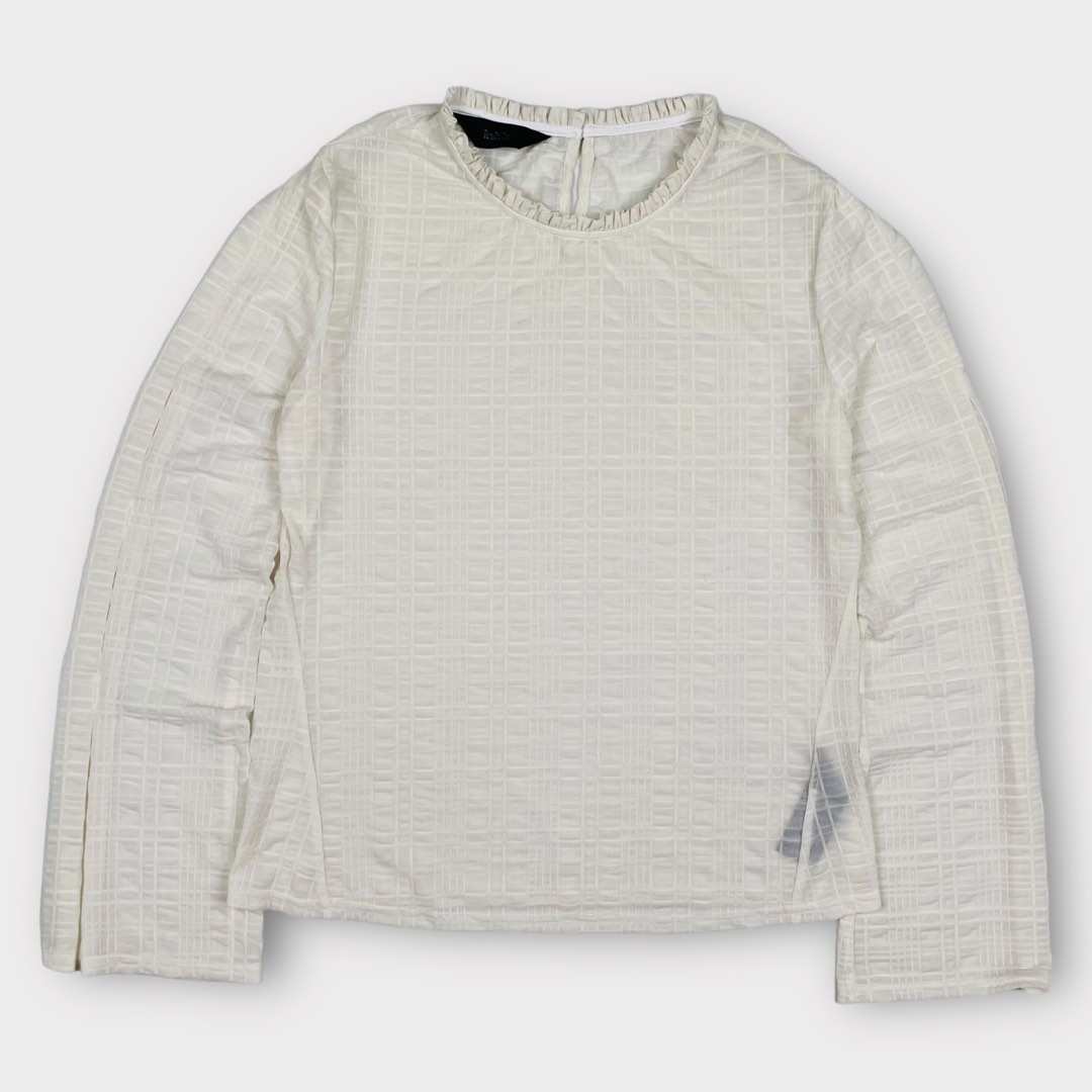 Initial Blouse, Women's Fashion, Tops, Blouses on Carousell