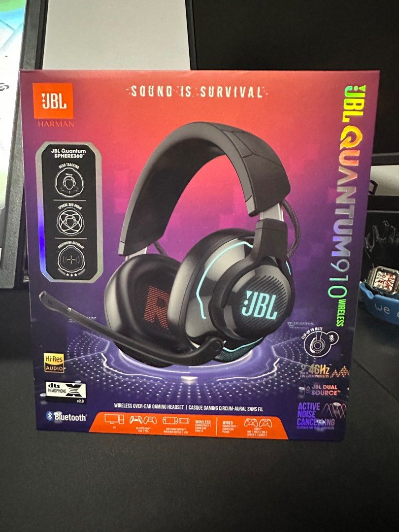 JBL Quantum 910 Wireless, Audio, Headphones & Headsets on Carousell
