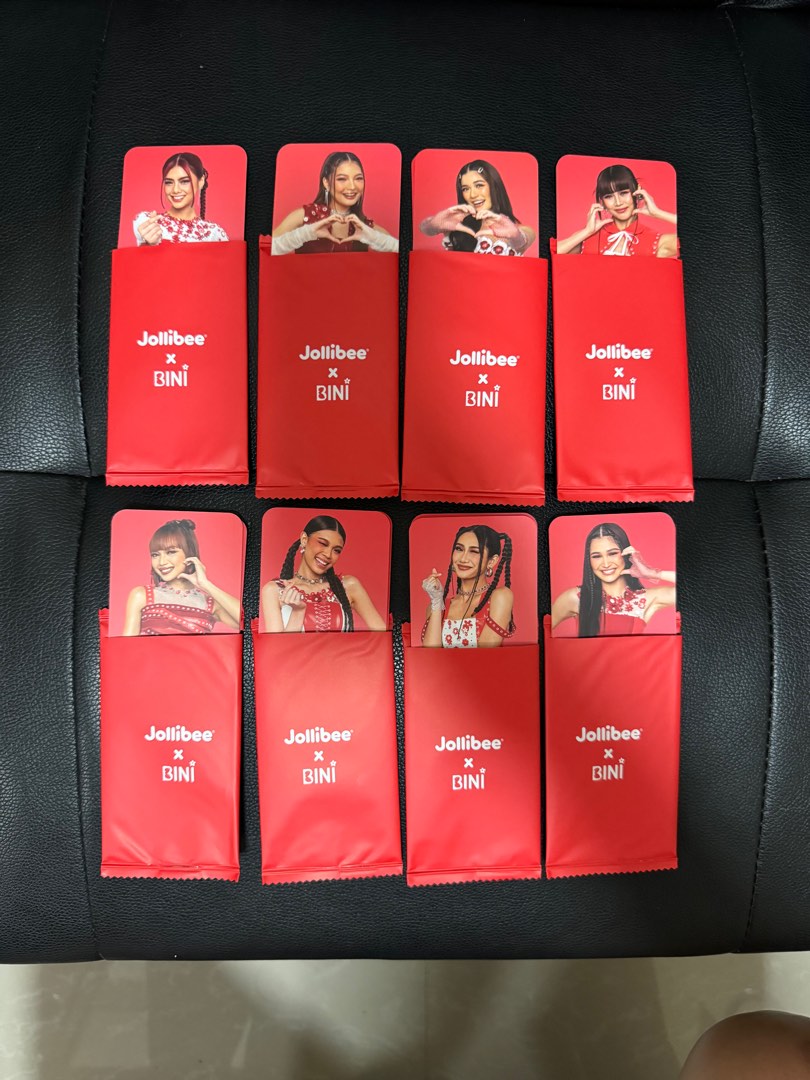 Jollibee BINI Complete Heart ️ Set 8/8, Hobbies & Toys, Memorabilia ...