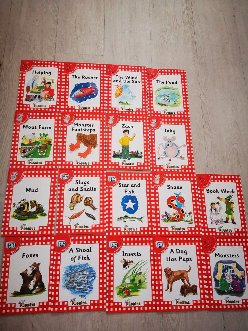 Jolly Phonics level 1 Readers, Hobbies & Toys, Books & Magazines ...