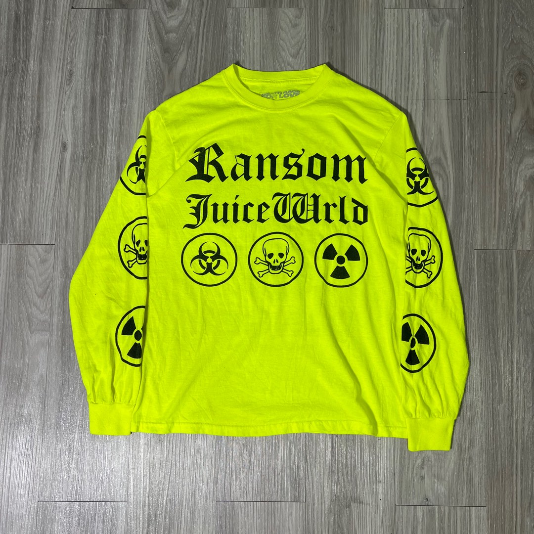 Juicewrld x Ransom Toxic Chemical Death Race (Official Merch), Men's ...