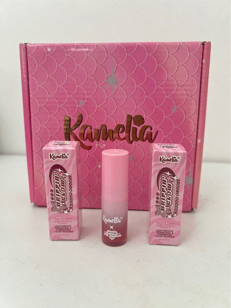 Kamelia Cosmetics DrippinGlow Serum Blush Mood shade Mood SEALED