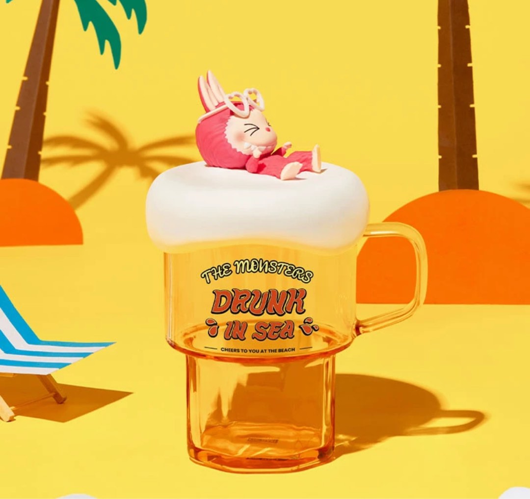 Labubu Seaside Series - Mug, Hobbies & Toys, Toys & Games on Carousell